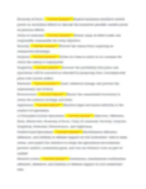 CGSC X100 z Questions &Answers 100% Accurate | Exams Nursing | Docsity