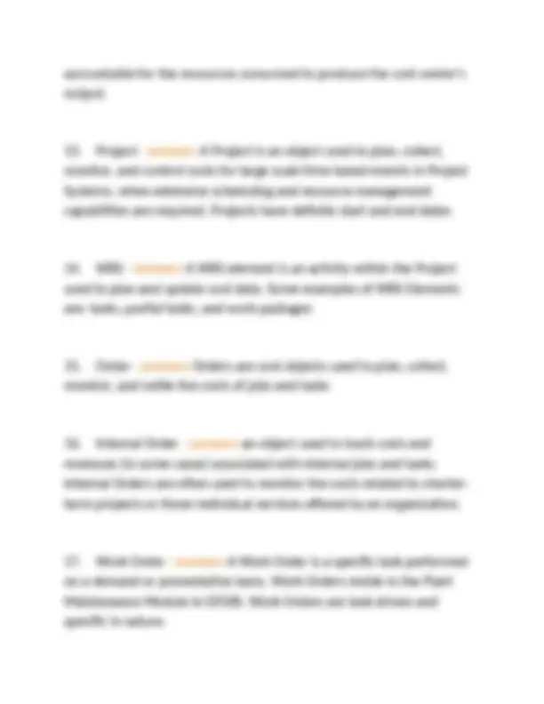 Economics Summary GFEBS L230E Cost Management Process Overview Latest ...