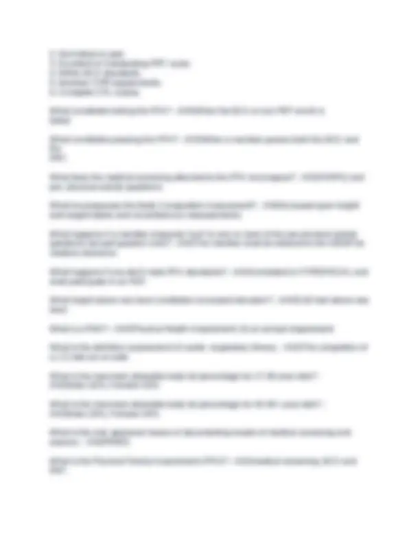 Physical Readiness Program Guidelines for Navy Personnel | Exams ...