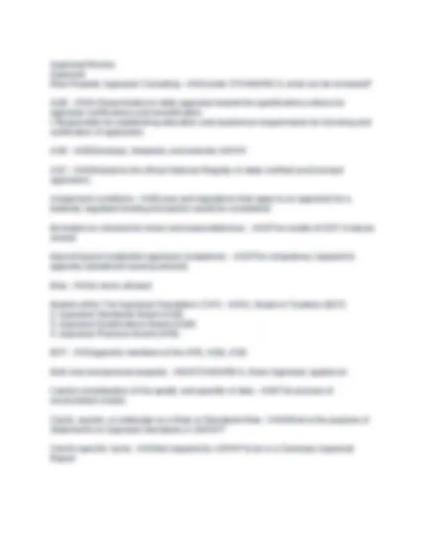 Understanding USPAP: Appraisal Standards and Practices | Exams Management Theory | Docsity