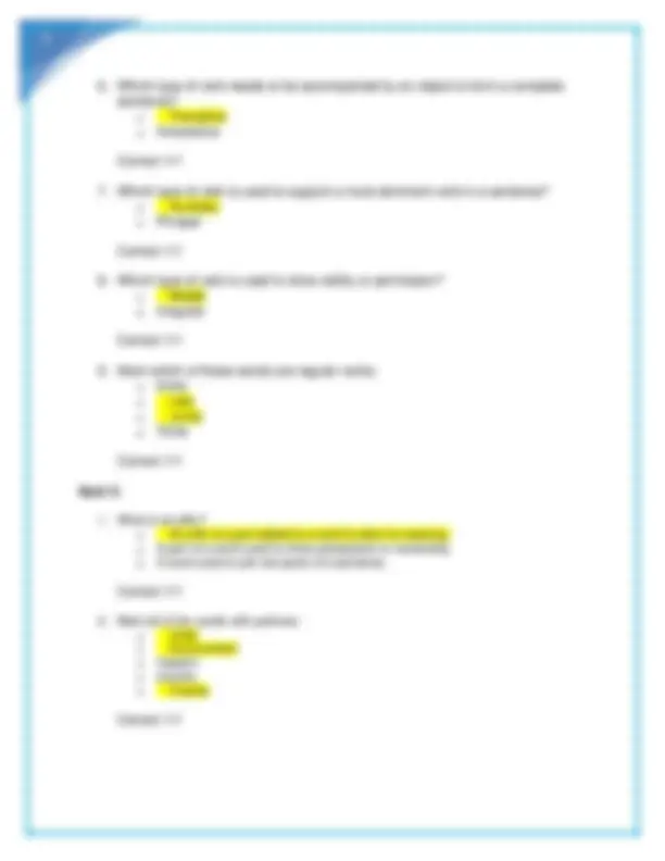 120 HR. TEFL/TESOL COURSE (WORLD TESOL ACADEMY) Modules Quiz Questions ...