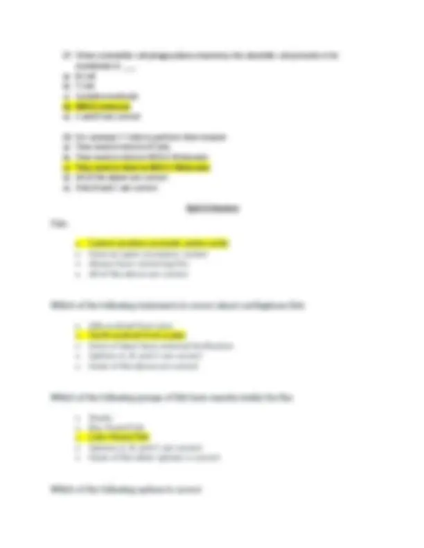 CHM 4220 Exam 2 Study Guide (Florida International University) | Study Guides, Projects ...