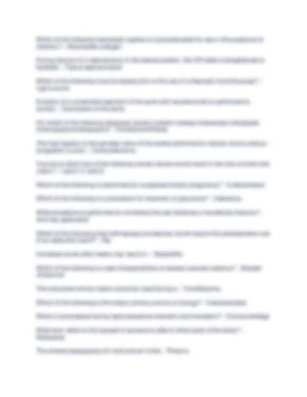 AST Surgical Technologist CST Practice Exam 3 Questions And Answers ...