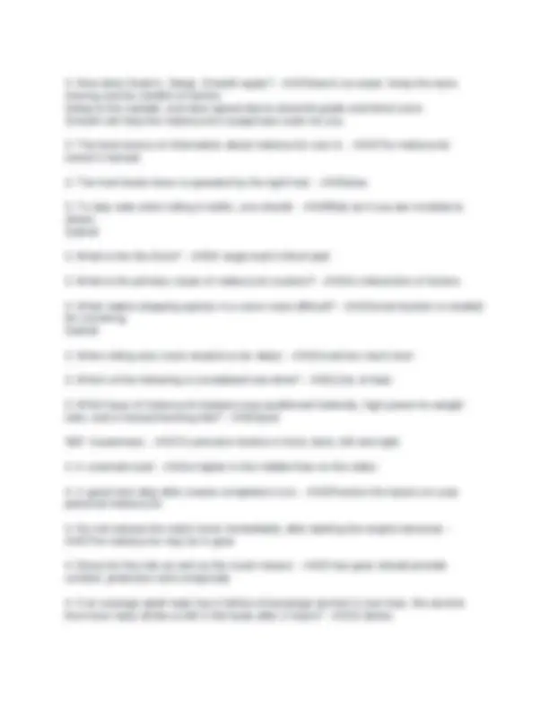 MSF (Motorcycle Safety Foundation) Rider's Course 2024. All Questions ...