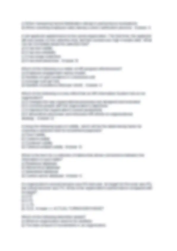 CHRP Practice Exam 1 (Latest) Questions With Complete Solutions ...