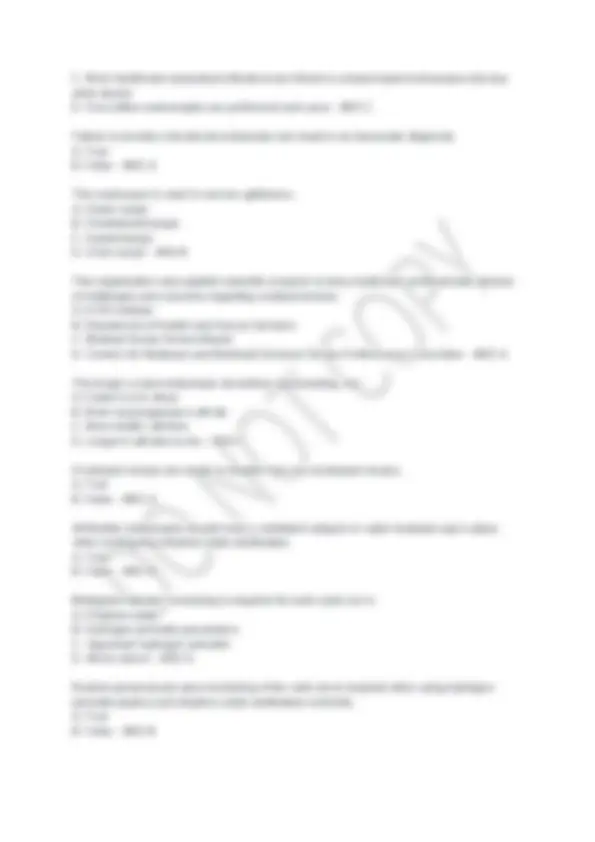 IAHCSMM CER Progress Test (Mix of all 4) Exam Question with Answers ...