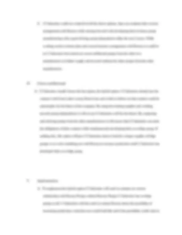 TLMT313Case Study 1: CJ INDUSTRIES AND HEAVEY PUMPS | Lecture notes ...