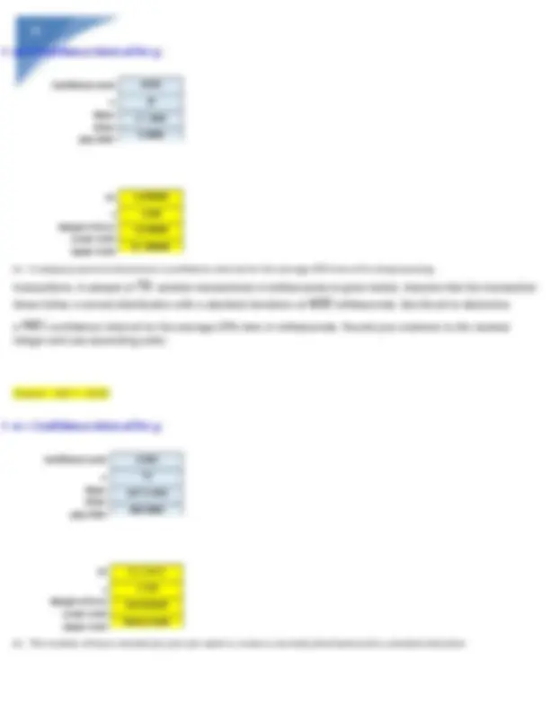 MATH 225N MATH Week 6 Confidence Intervals Questions and answers ...
