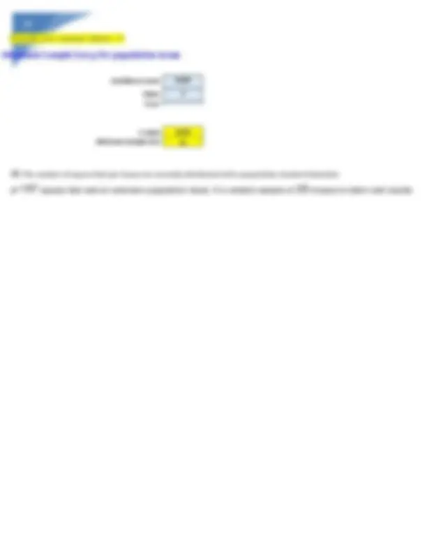 MATH 225N MATH Week 6 Confidence Intervals Questions and answers ...