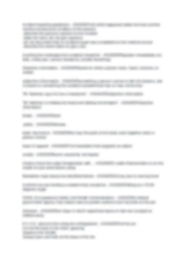 Hartman's Nursing Assistant Care: The Basics Exam Questions & Answers ...