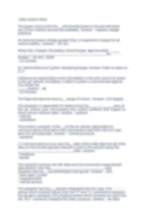 RQ-21A NATOPS Open Book Exam Questions and Answers | Exams Business ...