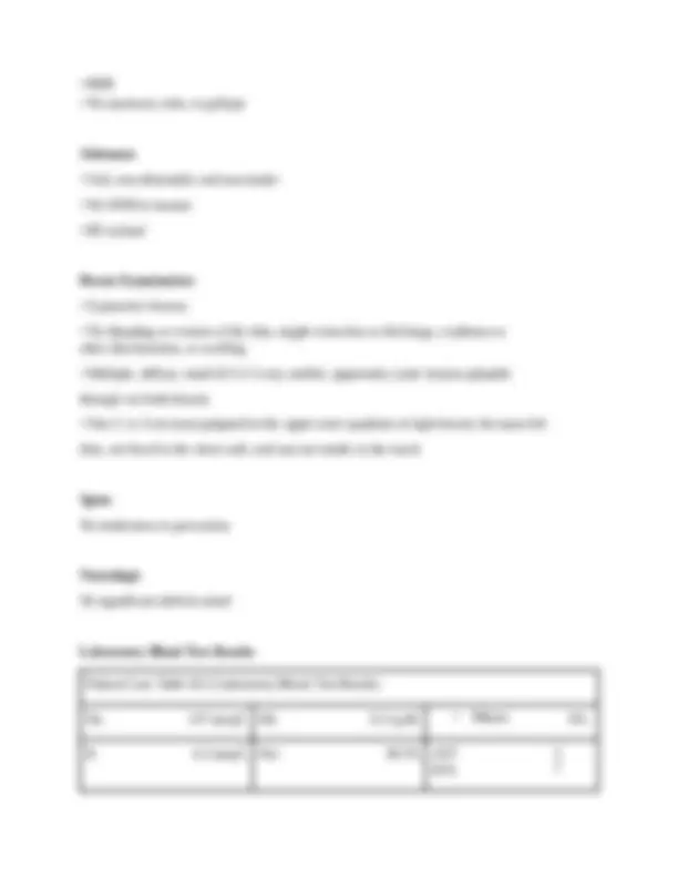 Patho Case Study 2Patho Case Study 2 | Study Guides, Projects, Research Nursing | Docsity