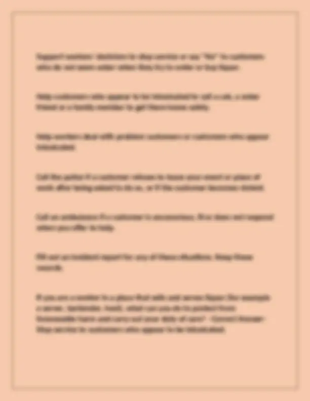 Proserve Exam Questions with Verified Answers (Latest 2024/ 2025 ...