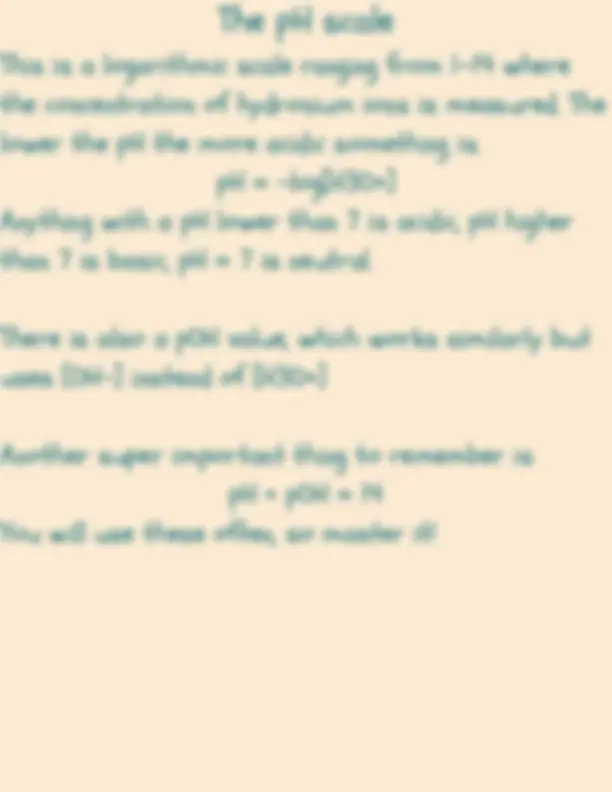 AP Chemistry Unit 8 Crash Course - Acids and Bases | Study Guides ...