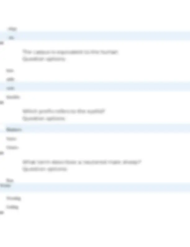 VT 101 Introduction to Veterinary Technology Lesson 5 Exam 2024 ...