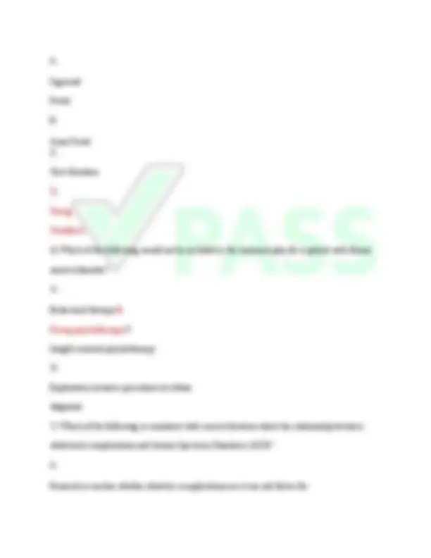 NRNP 6665-01, Week 11 Final Exam 2022-2023 (100 Correct Answers _ Explanations) | Exams Nursing ...