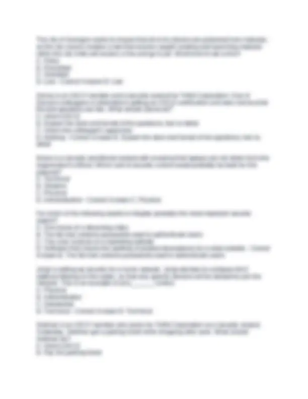 ISC2 Certified In Cybersecurity (CC) Practice Exam Questions With 100% ...