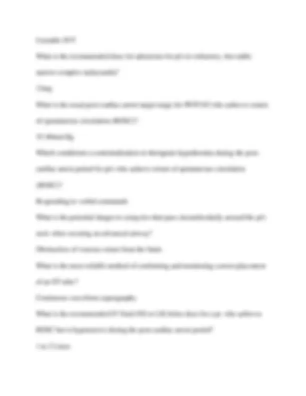 AHA ACLS Written Test-All Answers Correct | Exams Cardiology | Docsity