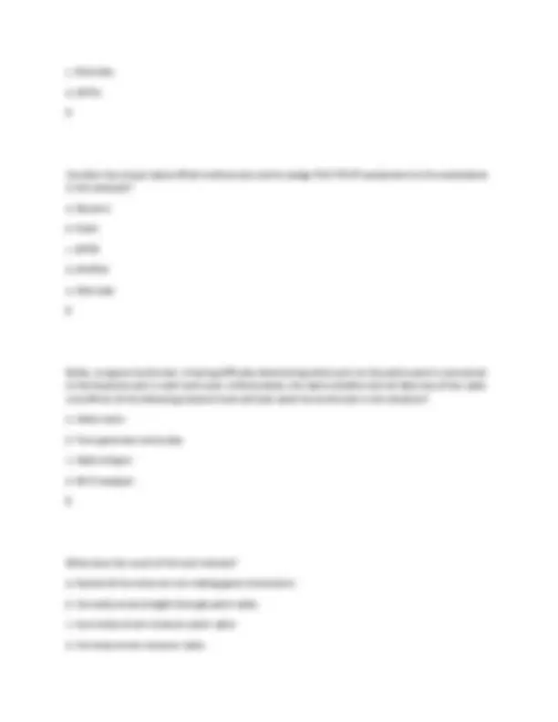 2024 CompTIA A+ Certification Exam Core 1 (220- 1101) PRE ASSESSMENT ...