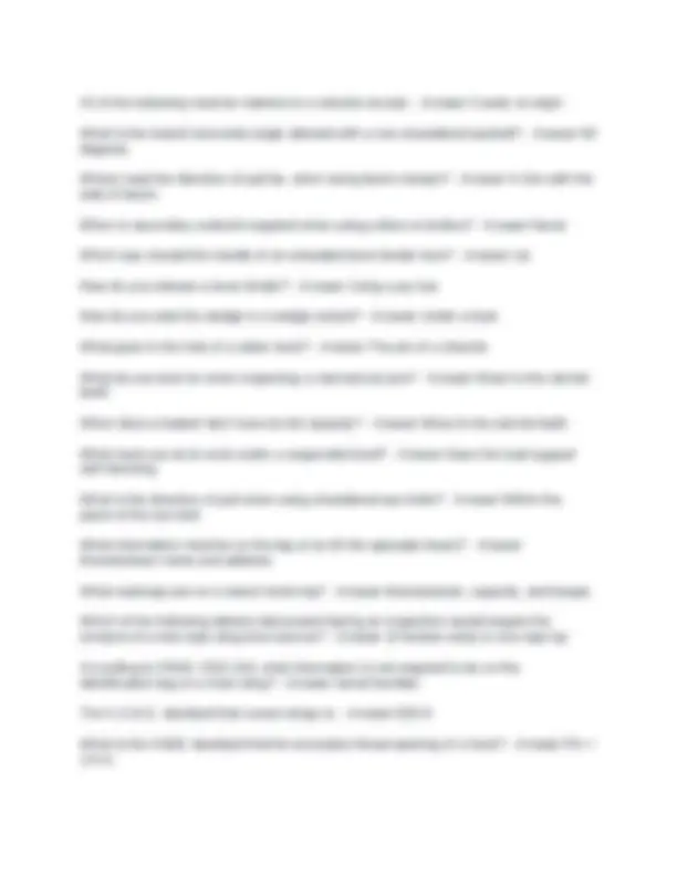 Advanced Rigging Final Examination Questions and Answers | Exams ...