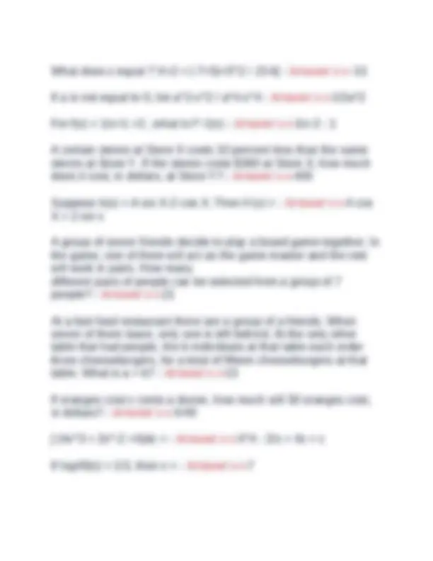 PCAT: Quantitative Reasoning 2024 - Exam Questions and Answers | Exams ...