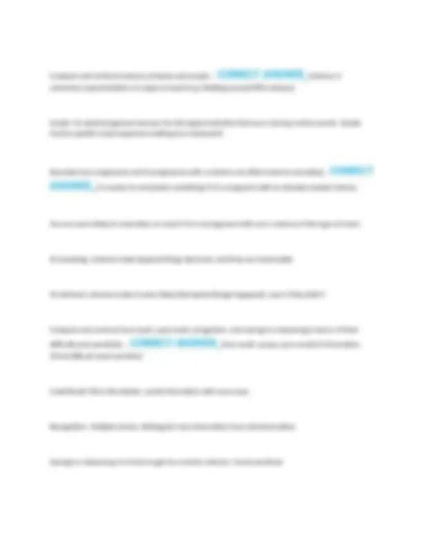 Memory Processes and Structures | Exams Nursing | Docsity