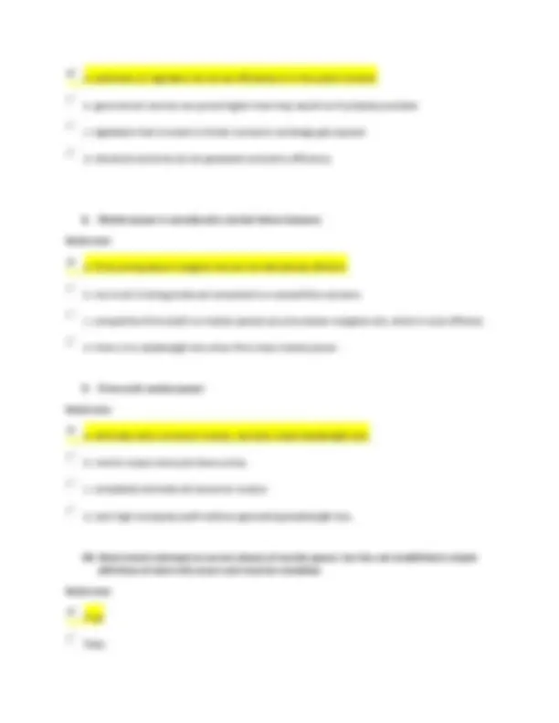 ECON 705 Module 7 video 2 quiz (GRADED A) Questions and Answer solution ...