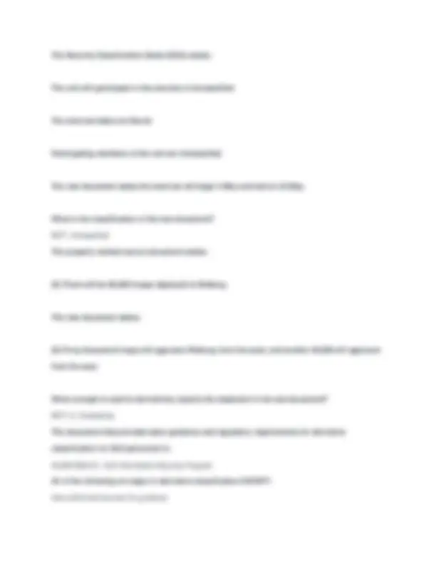 Derivative Classification Stepp Questions With Complete Verified Solutions 2024 Exams