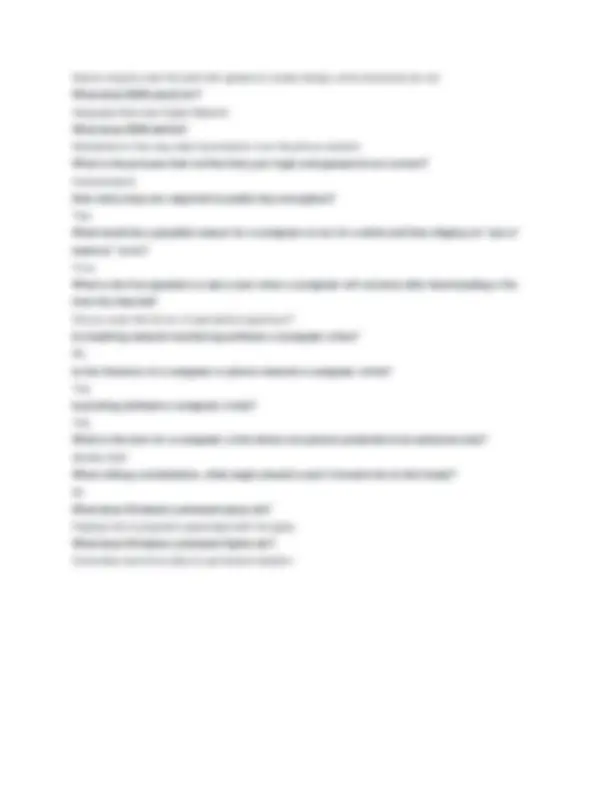 FBLA Computer Problem Solving QUESTIONS WITH COMPLETE 100% VERIFIED ...