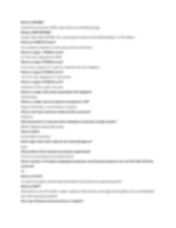 FBLA Computer Problem Solving QUESTIONS WITH COMPLETE 100% VERIFIED ...