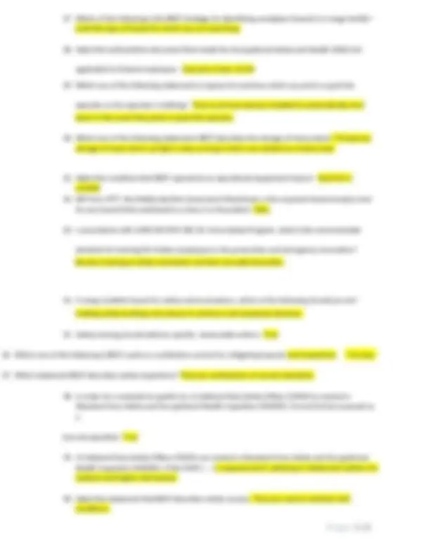 Collateral Duty Safety Course Exam Questions And Answers 2024. | Exams ...