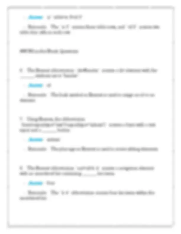 Emmet Abbreviations | Exams Computer Science | Docsity