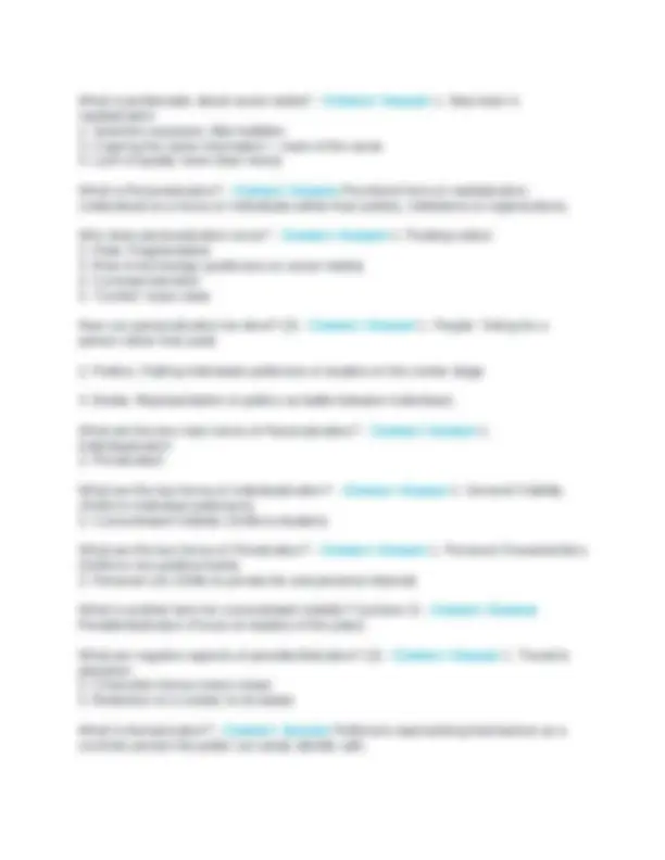 Political Communication & Journalism review examination questions and ...
