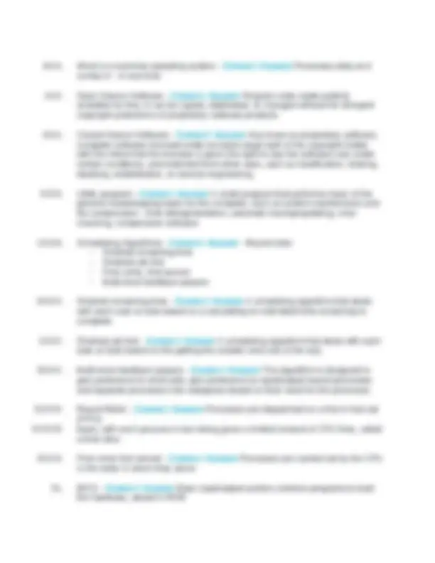 Computer Science level paper 1 exam question and answers | Exams ...