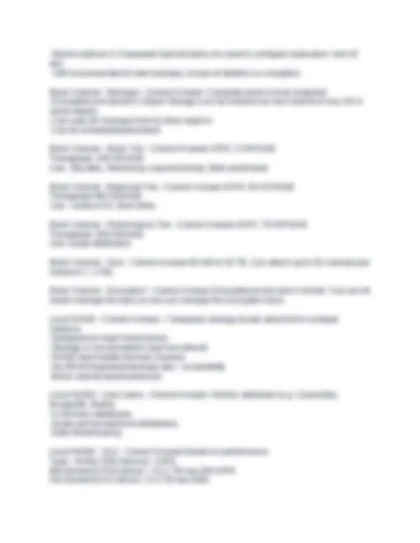 OCI Foundations Exam Study Guide (1Z0-1085-20) Questions and Answers with Complete Solutio ...