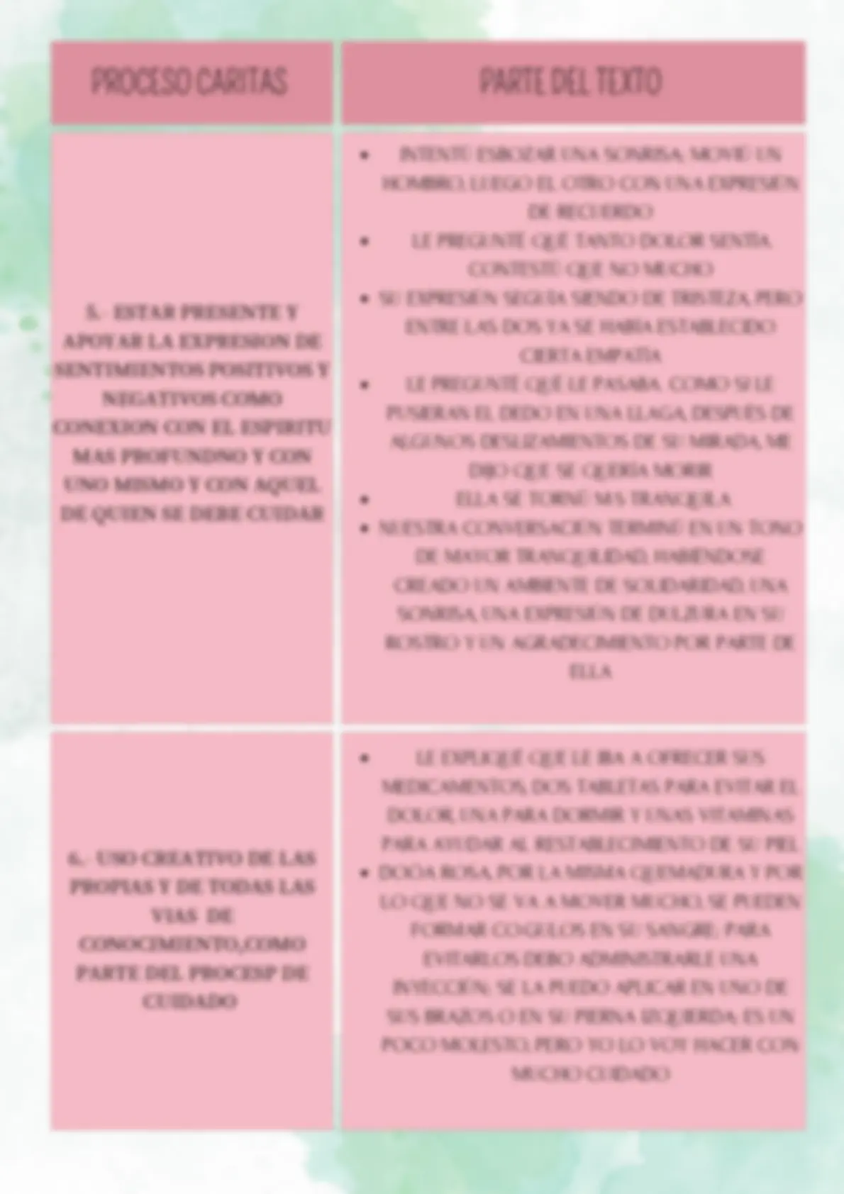 Caritas Process: A Case Study in Compassionate Care - Prof. Lopez ...