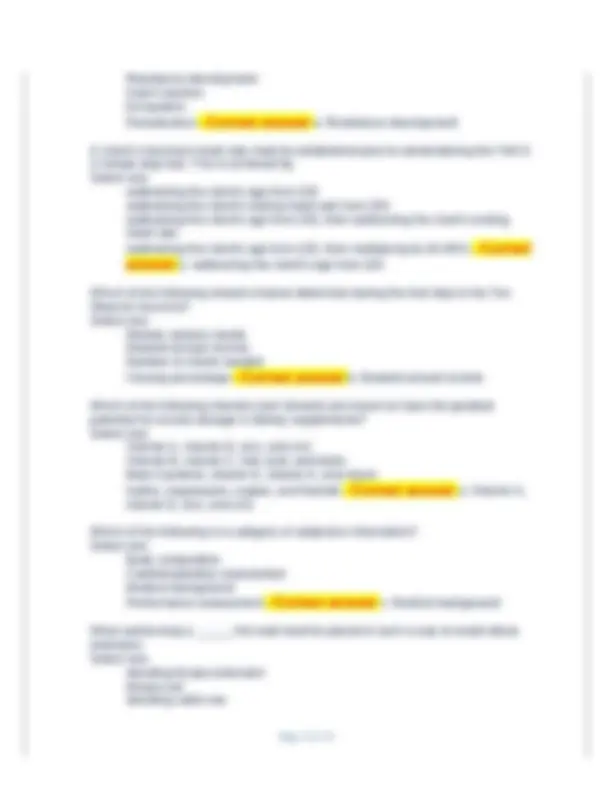 NASM CPT Practice Test Questions with Correct Answers Most Definite ...