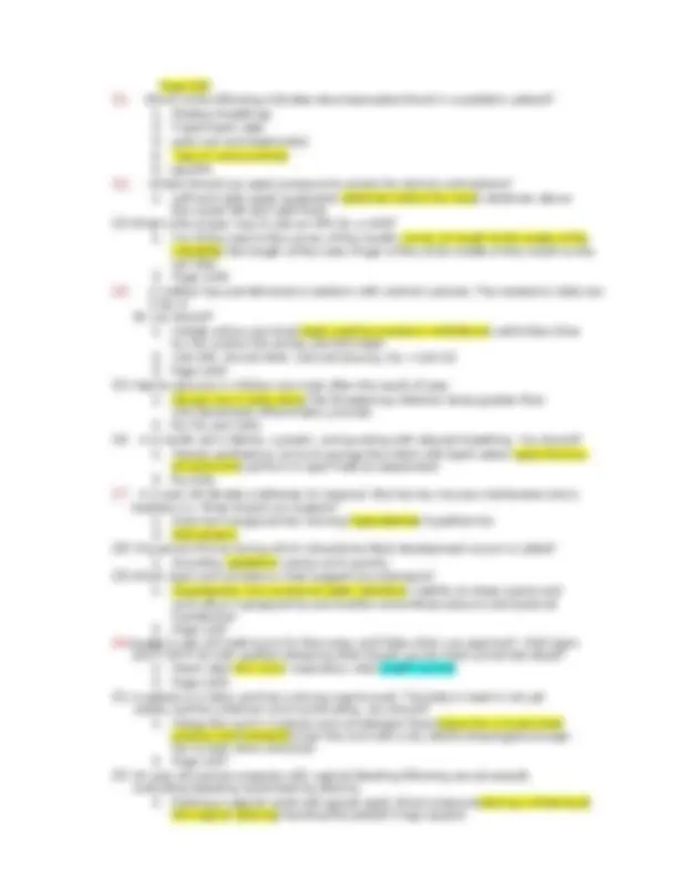 OB Fixed Fisdap {75 Questions and Answers} | Exams Nursing | Docsity