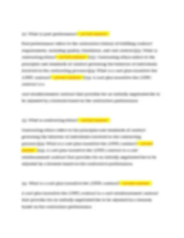 CLC-222 Contracting Questions with Verified Answers Graded A+ | Exams ...