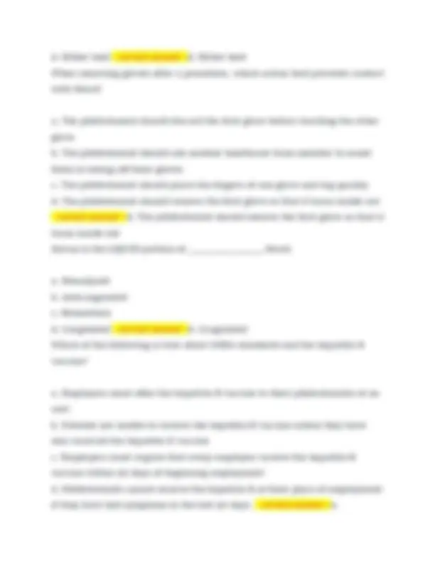 NHCO Phlebotomy 2024 Study Guide with Complete Solutions (verified ...