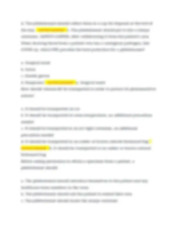 NHCO Phlebotomy 2024 Study Guide with Complete Solutions (verified ...