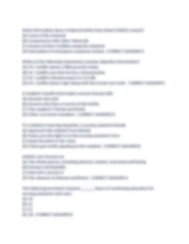 CNA Final Exam/Practice Test 100 Questions with Verified Answers,100% ...