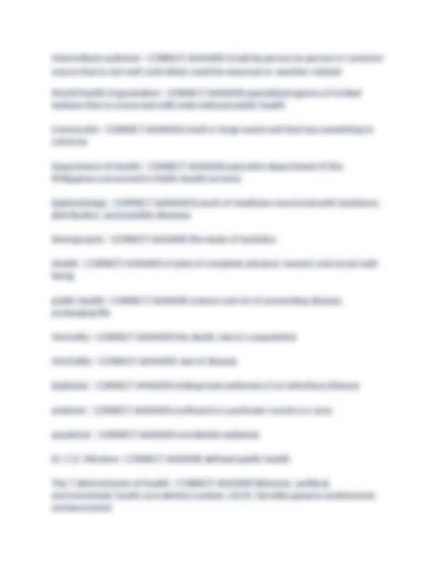 CPH Exam Practice: 66 Questions with Verified Answers | Exams Nursing ...