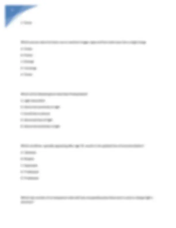 Ophthalmic Examination Tools and Procedures | Exams Nursing | Docsity