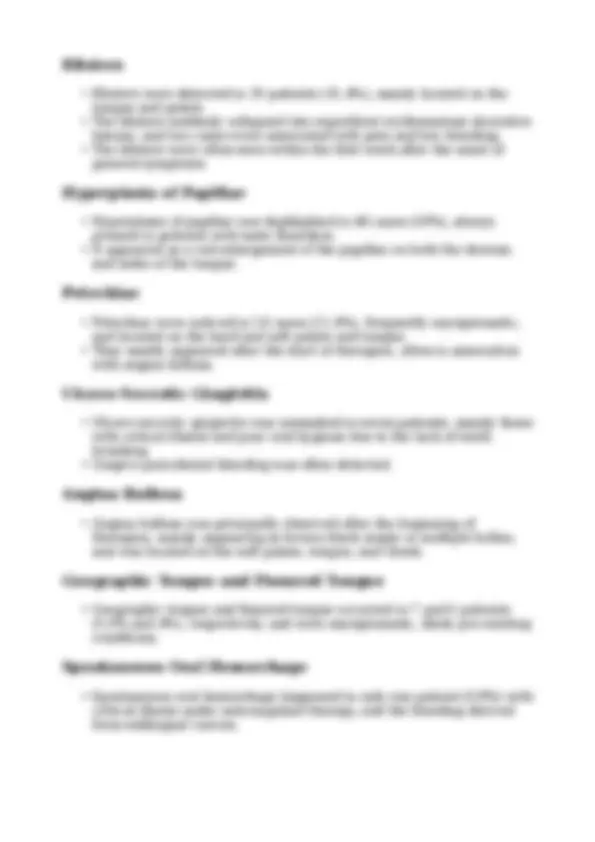 Oral Manifestations of COVID-19: A Clinical and Histopathological Study | Summaries Health ...