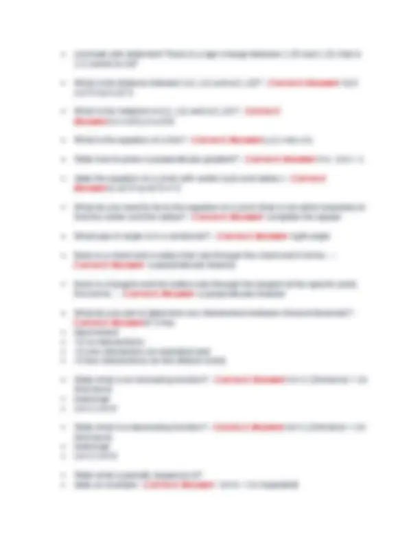 A-Level Mathematics Paper 1 Exam Concepts and Marking Scheme | Exams Mathematics | Docsity