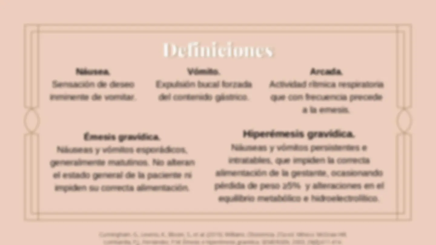 Emésis e Hiperémesis Gravídica: Un Estudio Completo | Esquemas y mapas conceptuales de ...