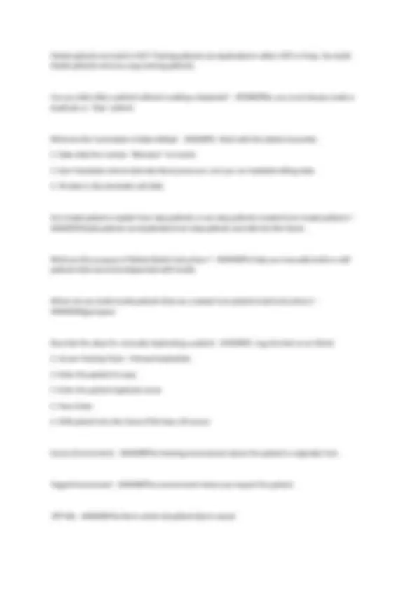 Epic Training Patient Duplication and Management | Exams Law | Docsity