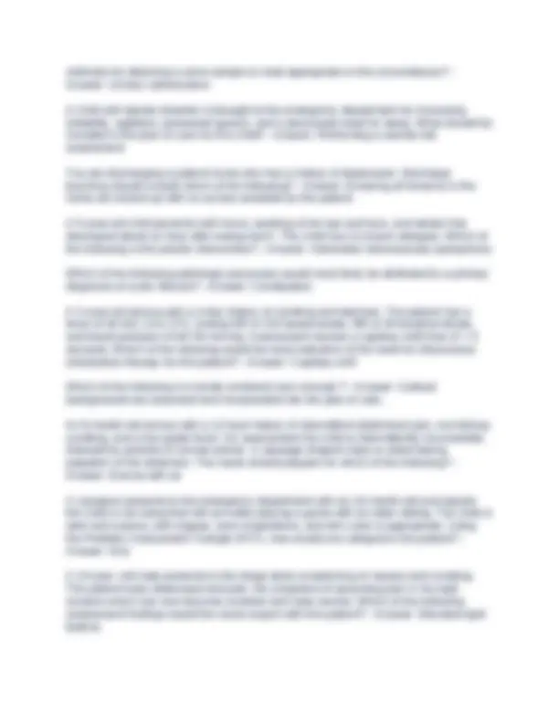 ENPC 6th Edition Course Exam with 100% correct Answers | Exams Advanced ...