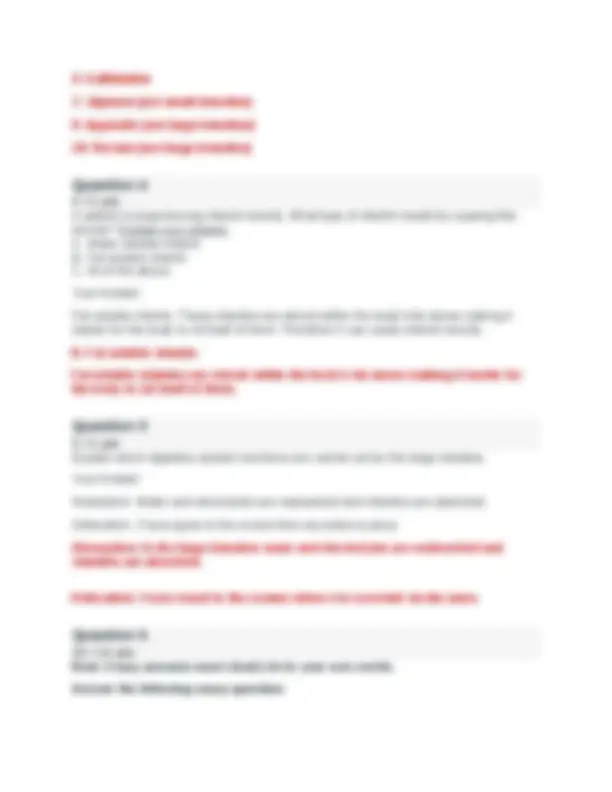 BIOD 151 Module 3 Exam (New, 2023-2024)/ BIOD151 Module 3 Exam: Portage ...